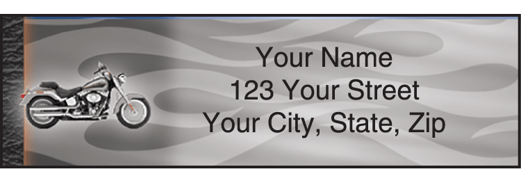 Harley-Davidson Sheeted Address Labels | Checks Unlimited