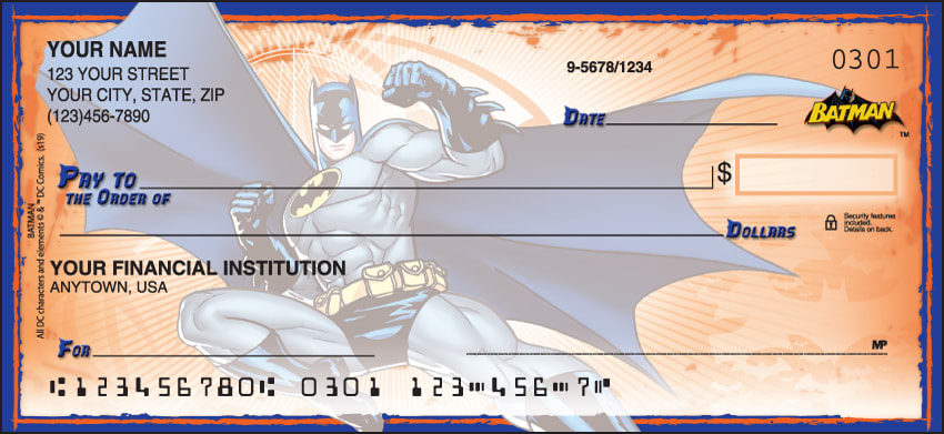 Batman Checks - 2020 Sale: Up to 50% Off | Checks Unlimited