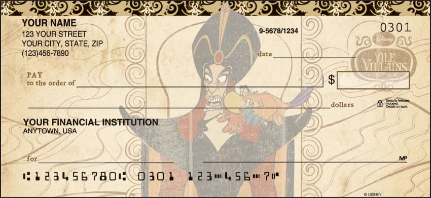 Disney Villains Checks - 2020 Sale: Up to 50% Off | Checks Unlimited