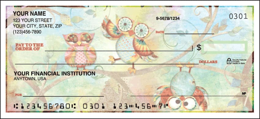 Owls Checks - 2020 Sale: Up to 50% Off | Checks Unlimited