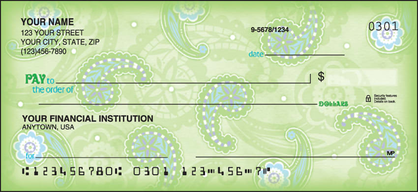 Paisley Checks - 2020 Sale: Up to 50% Off | Checks Unlimited