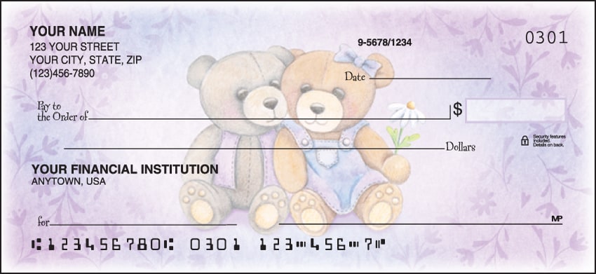 Teddy Bears Checks - 2020 Sale: Up to 50% Off | Checks Unlimited